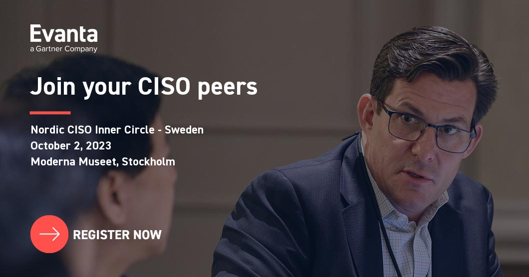 2023 Nordic CISO Inner Circle - Sweden