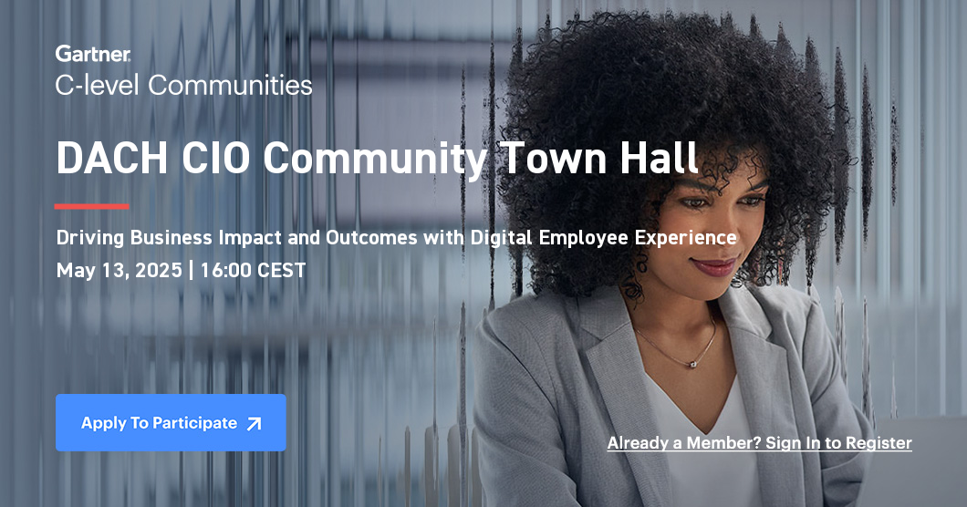 2025 DACH CIO Community Town Hall