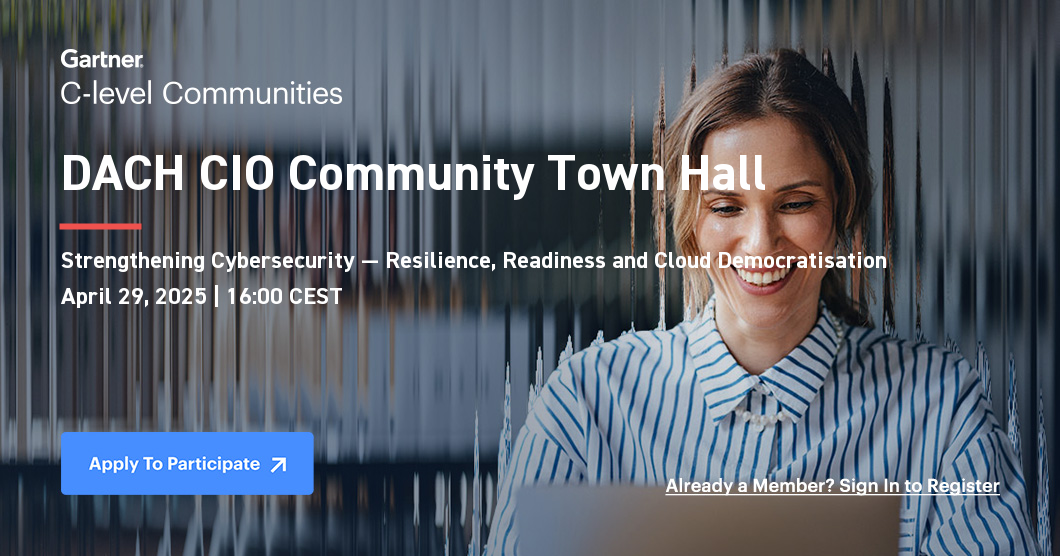2025 DACH CIO Community Town Hall