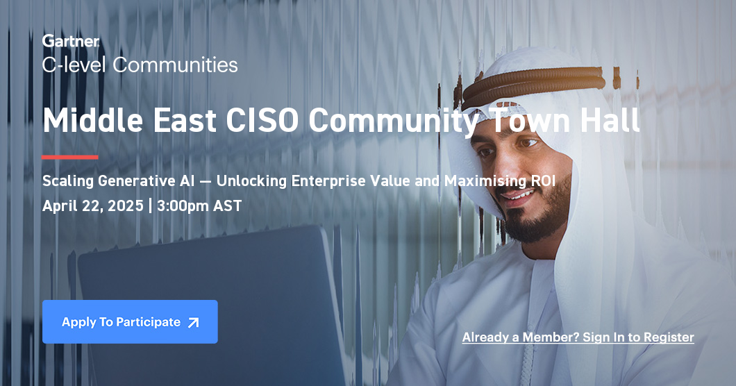 2025 Middle East CISO Community Town Hall