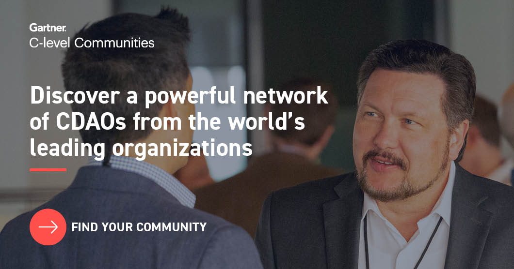 Gartner C-level Communities | CDAO Communities and Events