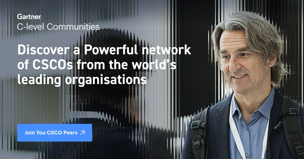 Gartner C-level Communities | CSCO Communities and Events