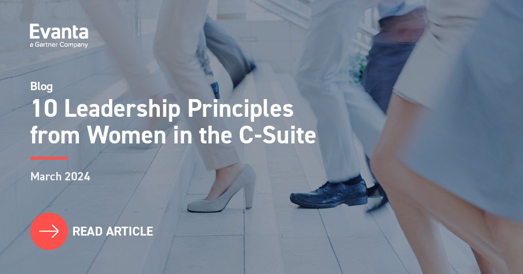 10 Leadership Principles from Women in the C-Suite