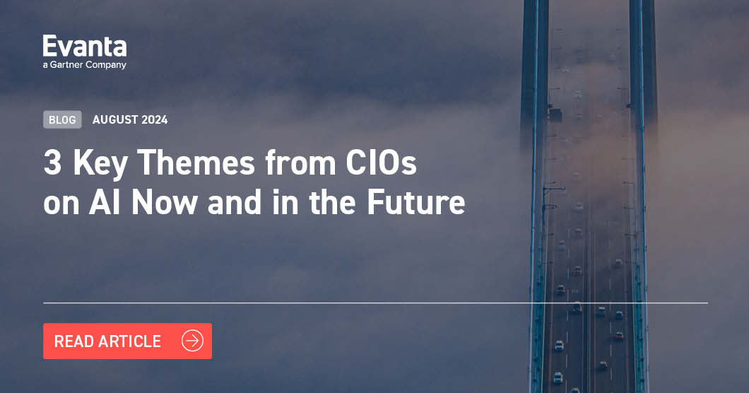 3 Key Themes from CIOs on AI Now and in the Future
