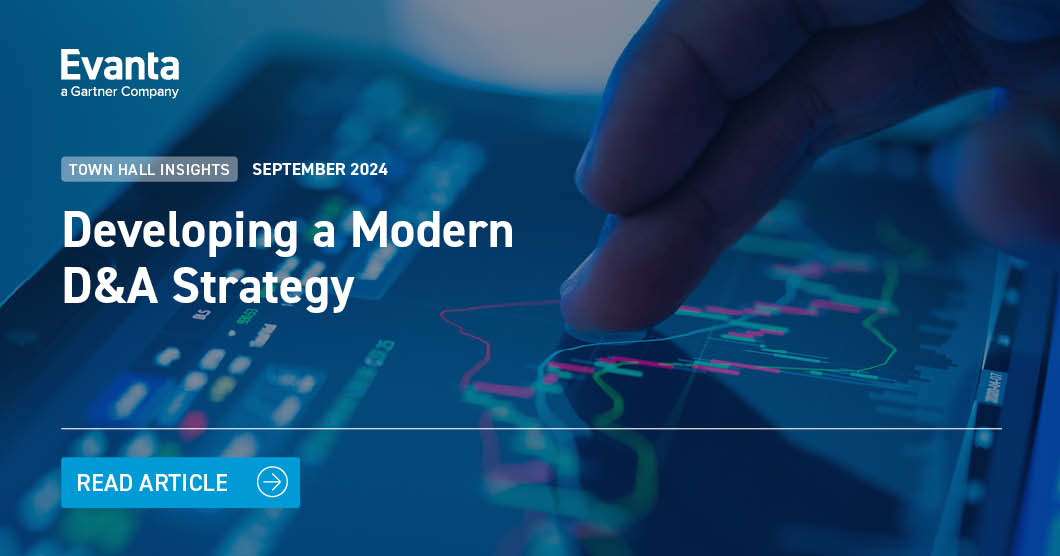 Developing a Modern D&A Strategy