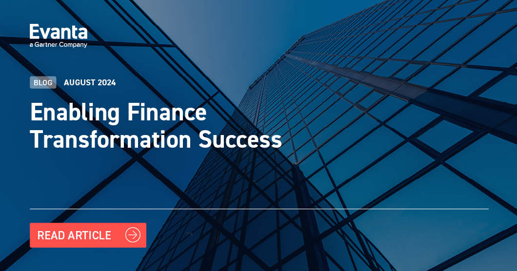 Enabling Finance Transformation Success
