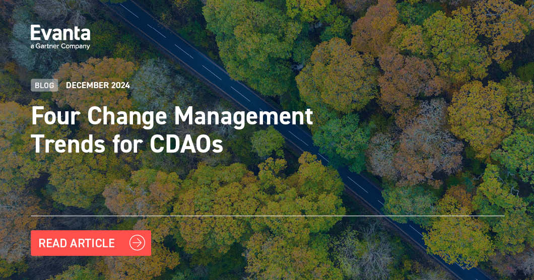 Four Change Management Trends for CDAOs