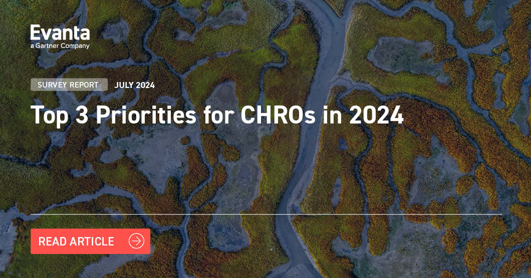 Top 3 Priorities for CHROs in 2024