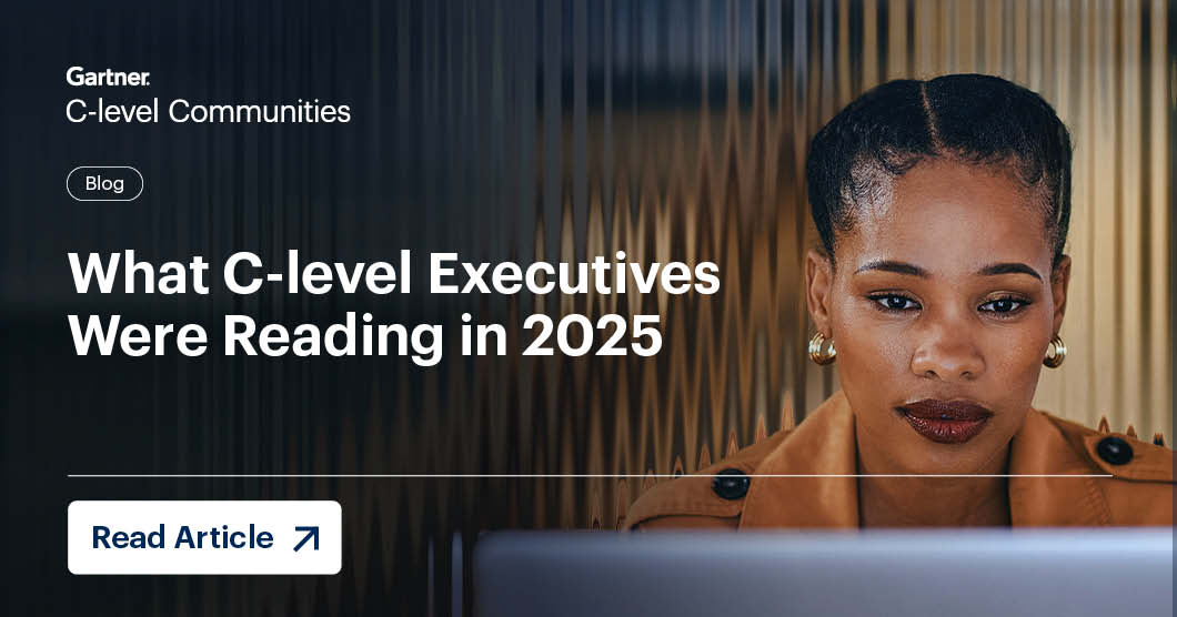 What C-level Executives Were Reading in 2025