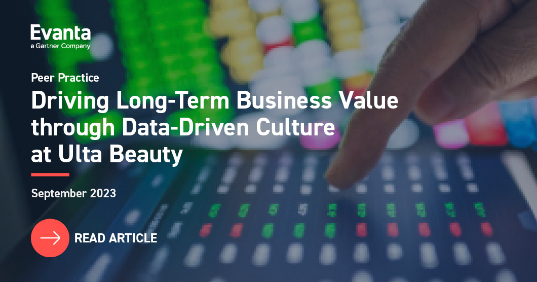 Driving Long-Term Business Value through Data-Driven Culture at Ulta Beauty