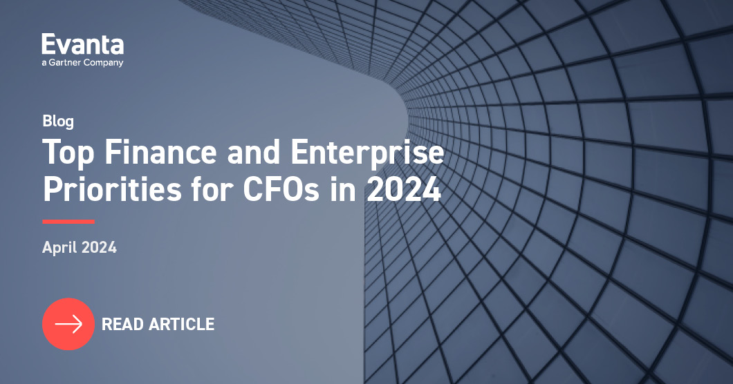 Top Finance and Enterprise Priorities for CFOs in 2024