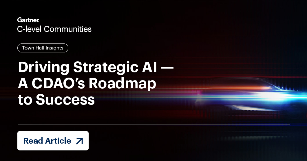 Driving Strategic AI — A CDAO’s Roadmap to Success