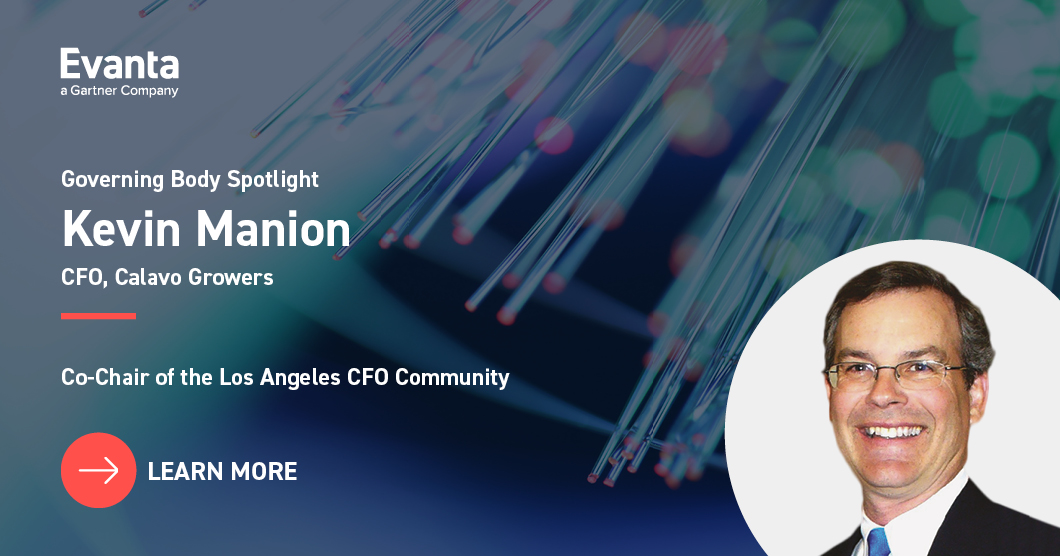 Kevin Manion Evanta Governing Body Spotlight