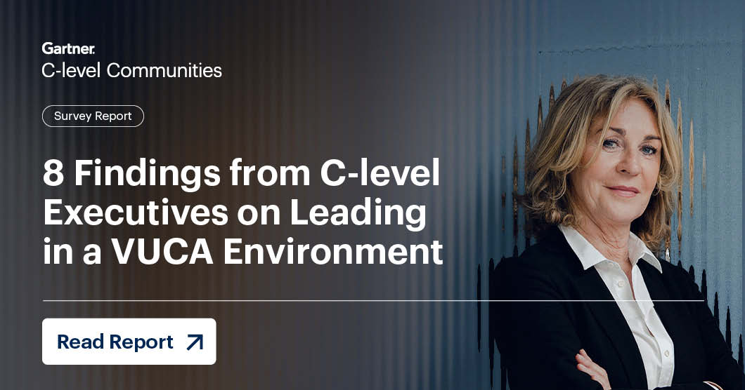 8 Findings from C-level Executives on Leading in a VUCA Environment