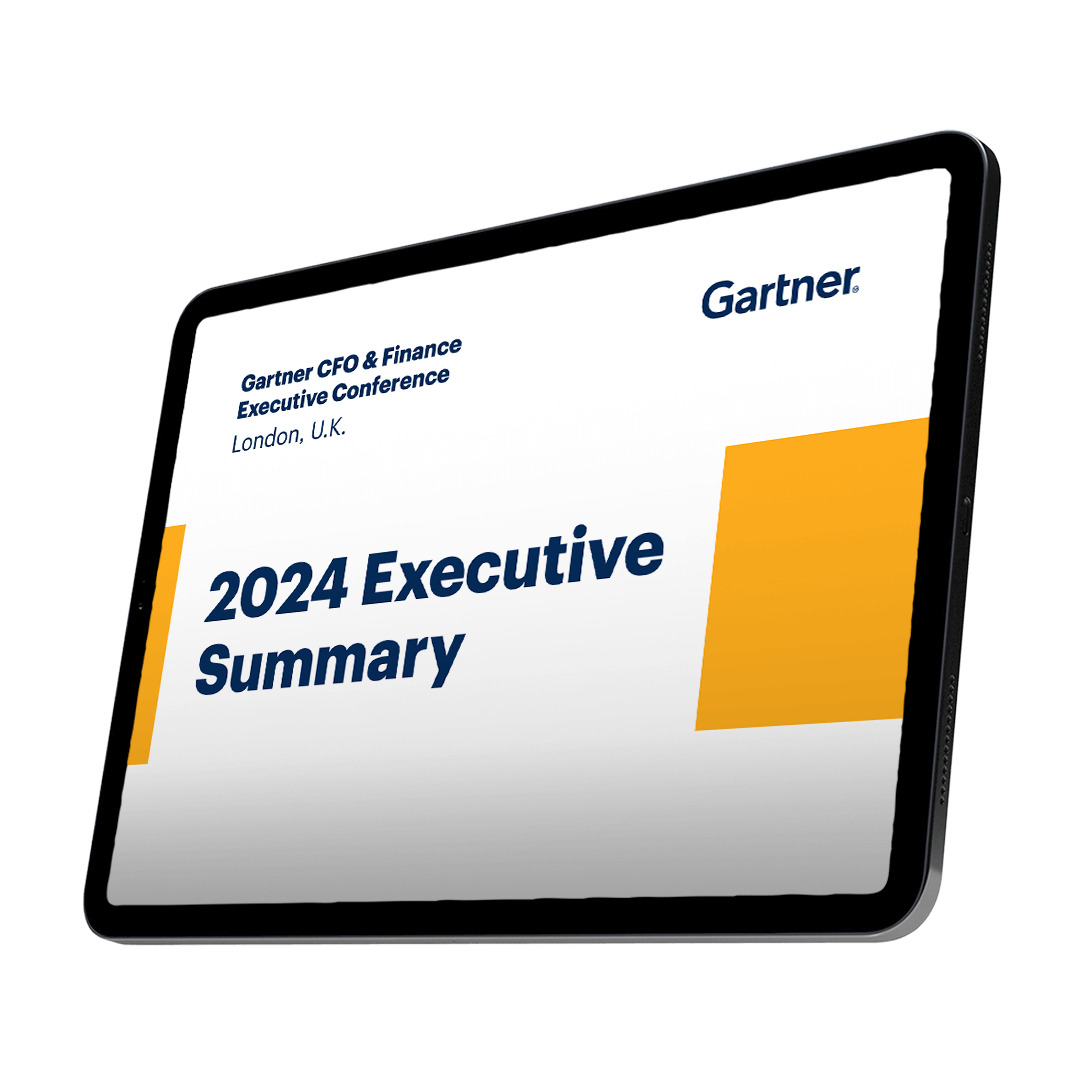 Finance Conferences in 2024 for CFOs & Finance Leaders | Gartner