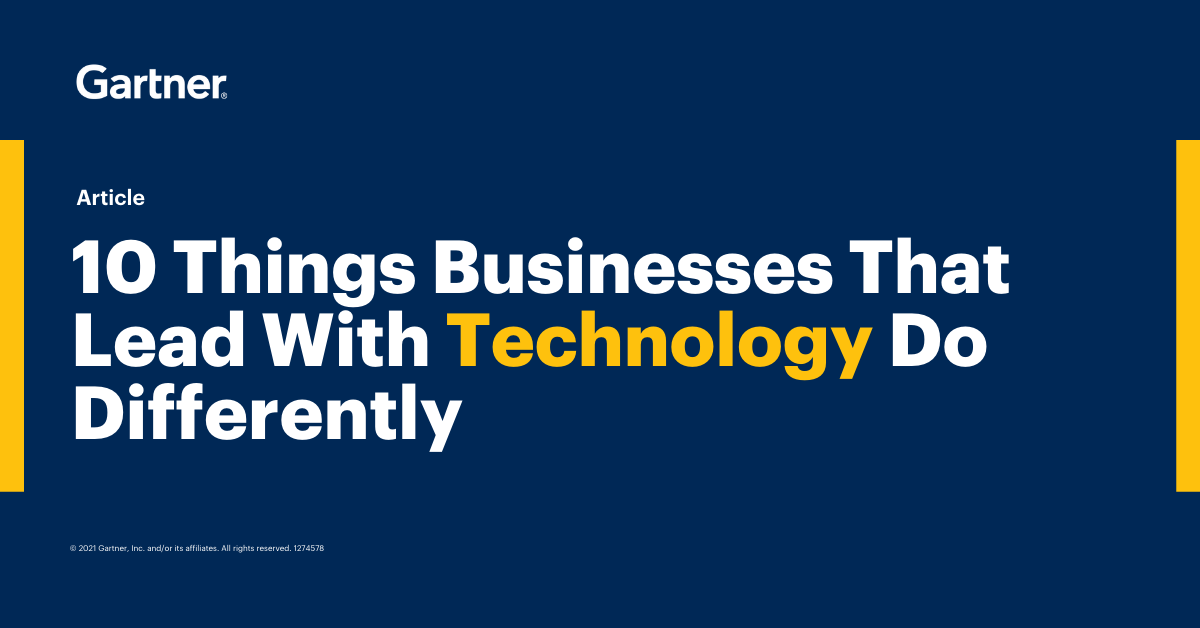 Business and Technology: How to Optimize the Relationship