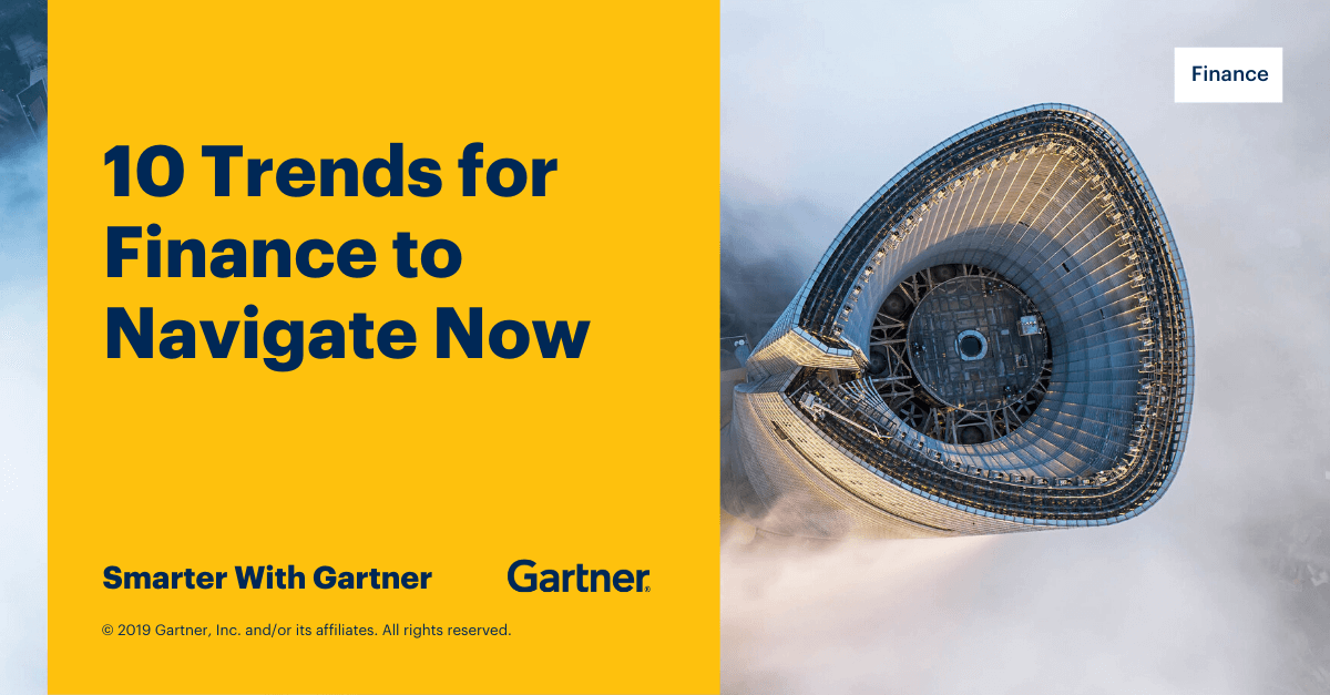 10 Trends for Finance to Navigate Now