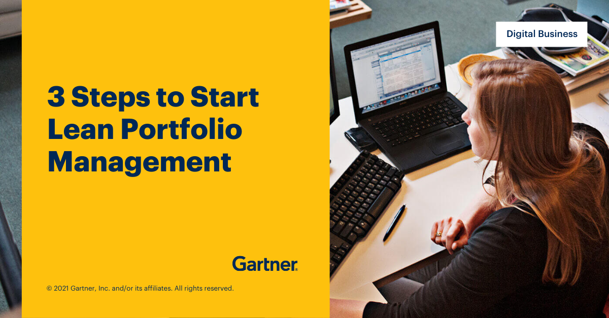 3 Steps to Start Lean Portfolio Management