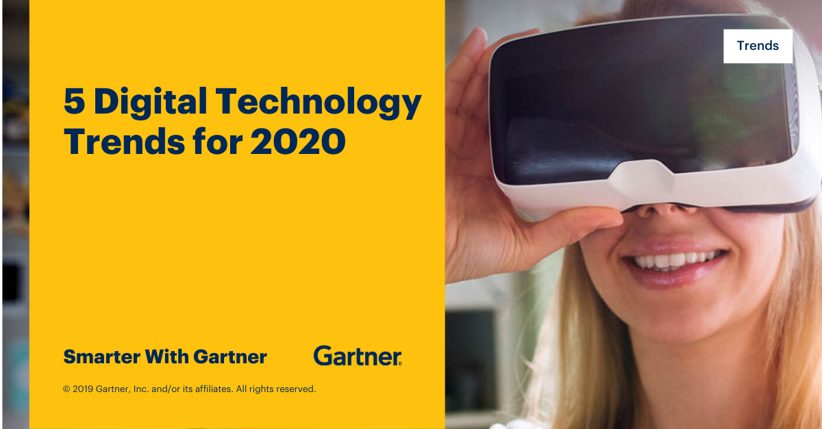 5 Digital Technology Trends for 2020