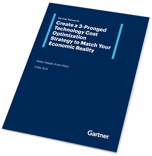 Create A 3 Pronged Technology Cost Optimization Strategy To Match Your