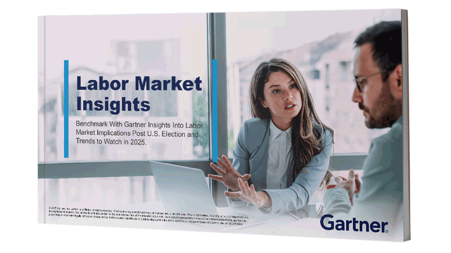 Explore January 2025 Labor Market Trends and Peer Benchmarks | Gartner