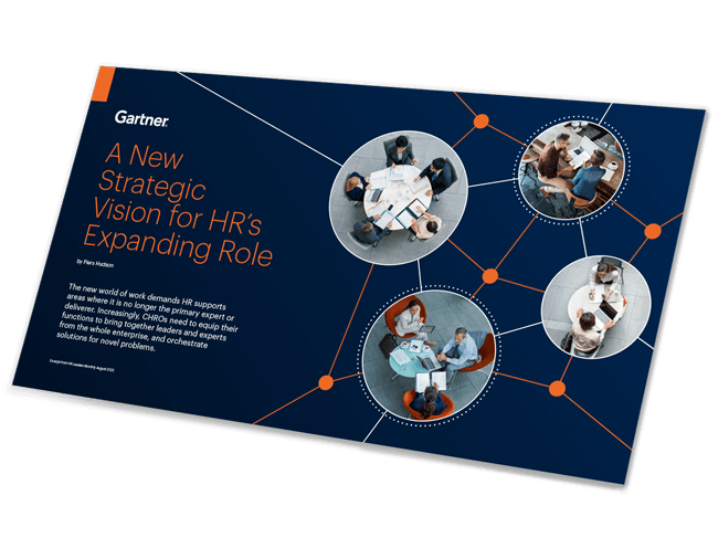 A New Strategic Vision for HR’s Expanding Role | Gartner