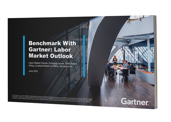 Peer benchmarks on skills-based hiring and generative AI