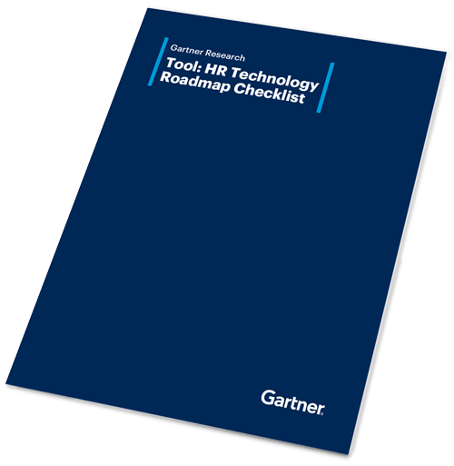 Checklist to Review your HR Technology Roadmap | Gartner