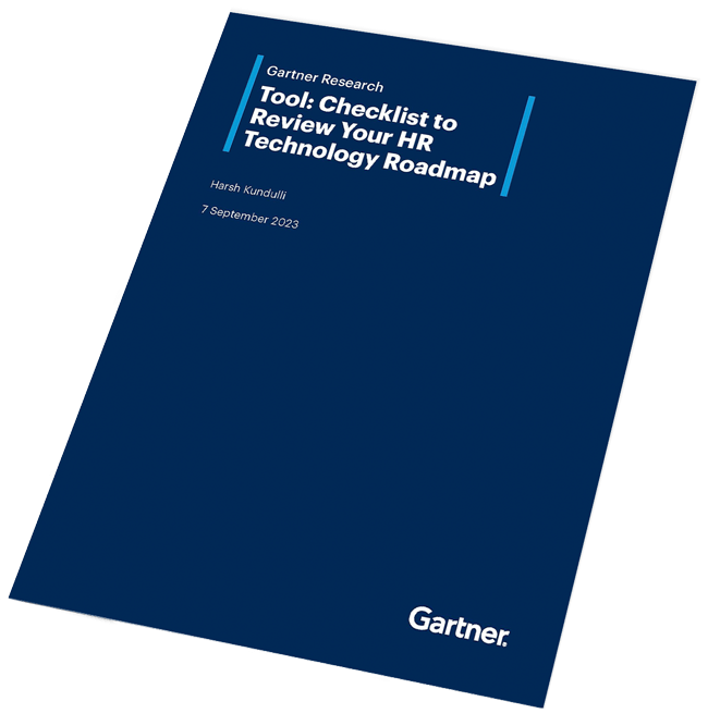 Checklist to Review your HR Technology Roadmap