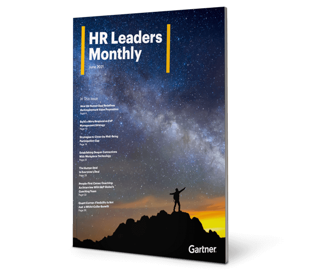 HR Leaders Monthly Magazine: June 2021 | Gartner