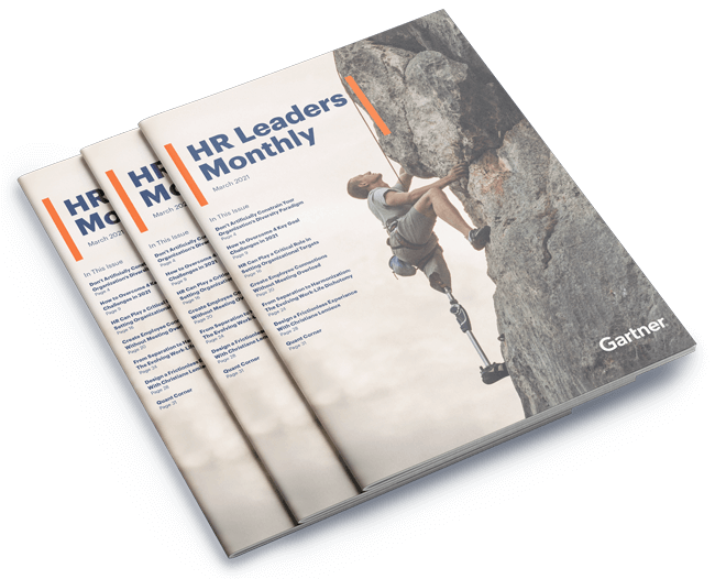HR Leaders Monthly Magazine: March 2021 | Gartner