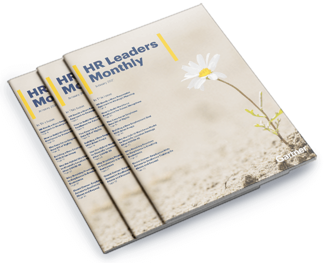 HR Leaders Monthly Magazine January 2021 | Gartner