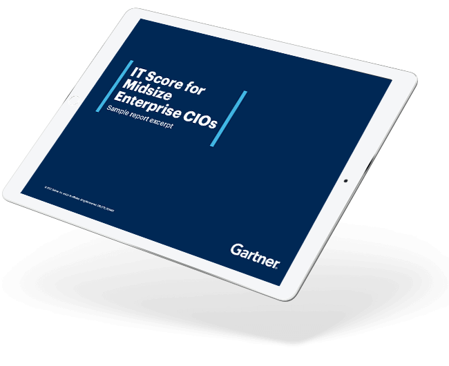 IT Score for Midsize Enterprise CIOs