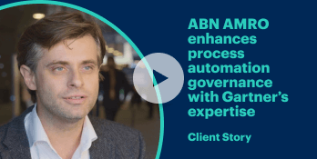 ABN AMRO Enhances Process Automation Governance | Gartner