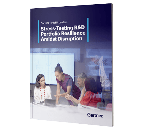 Stress Test R&D Portfolio Resilience Amidst Disruption | Gartner