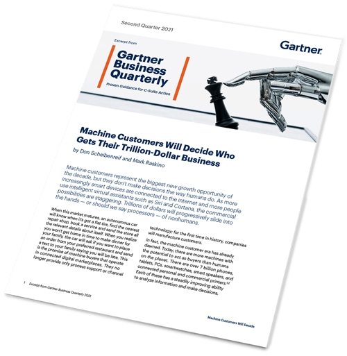 How Machine Customers Will Impact Future Decision-Making