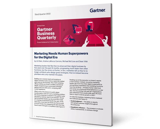 Marketing Needs Human Superpowers for the Digital Era