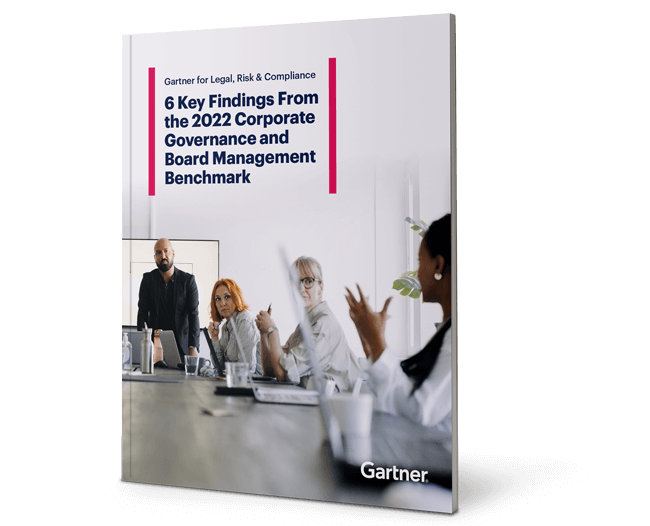 6 Key Findings from the Corporate Governance and Board Management Benchmark