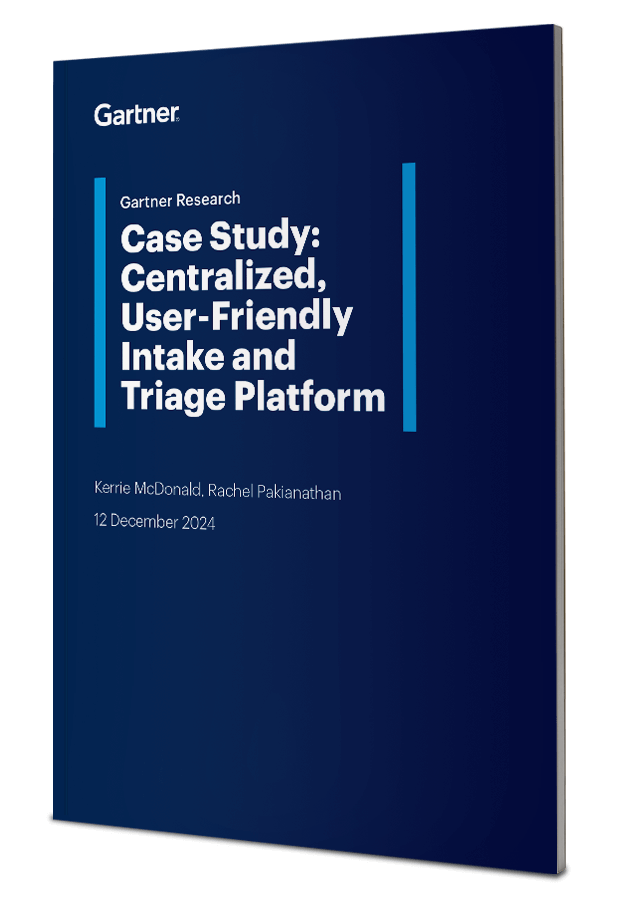 Case Study: Efficient Legal Intake and Triage Platform | Gartner