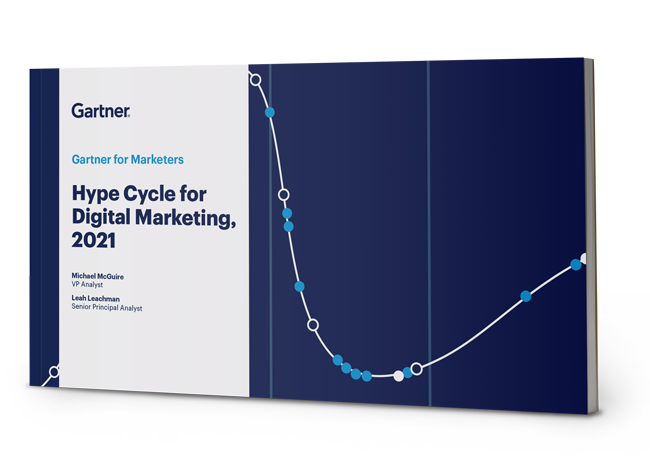 Hype Cycle für digitales Marketing 2021 | Gartner