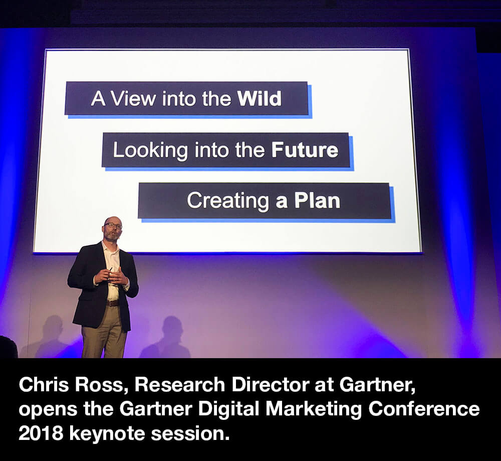 Gartner Keynote: Marketing in the Wilderness of Disruption