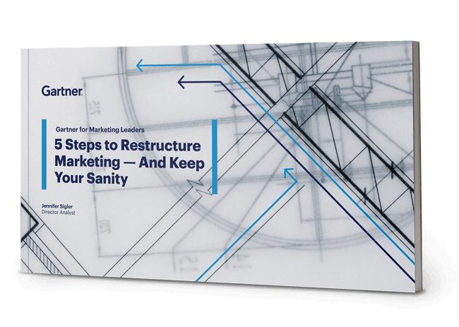 5 Steps to Restructure Marketing — And Keep Your Sanity