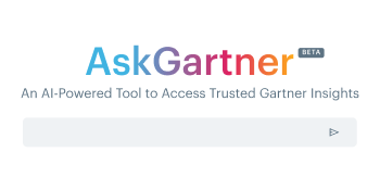 AskGartner | An AI-Powered Tool to Access Trusted Gartner Insights