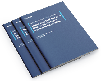Improving Self-Service Containment From Search to Resolution | Gartner