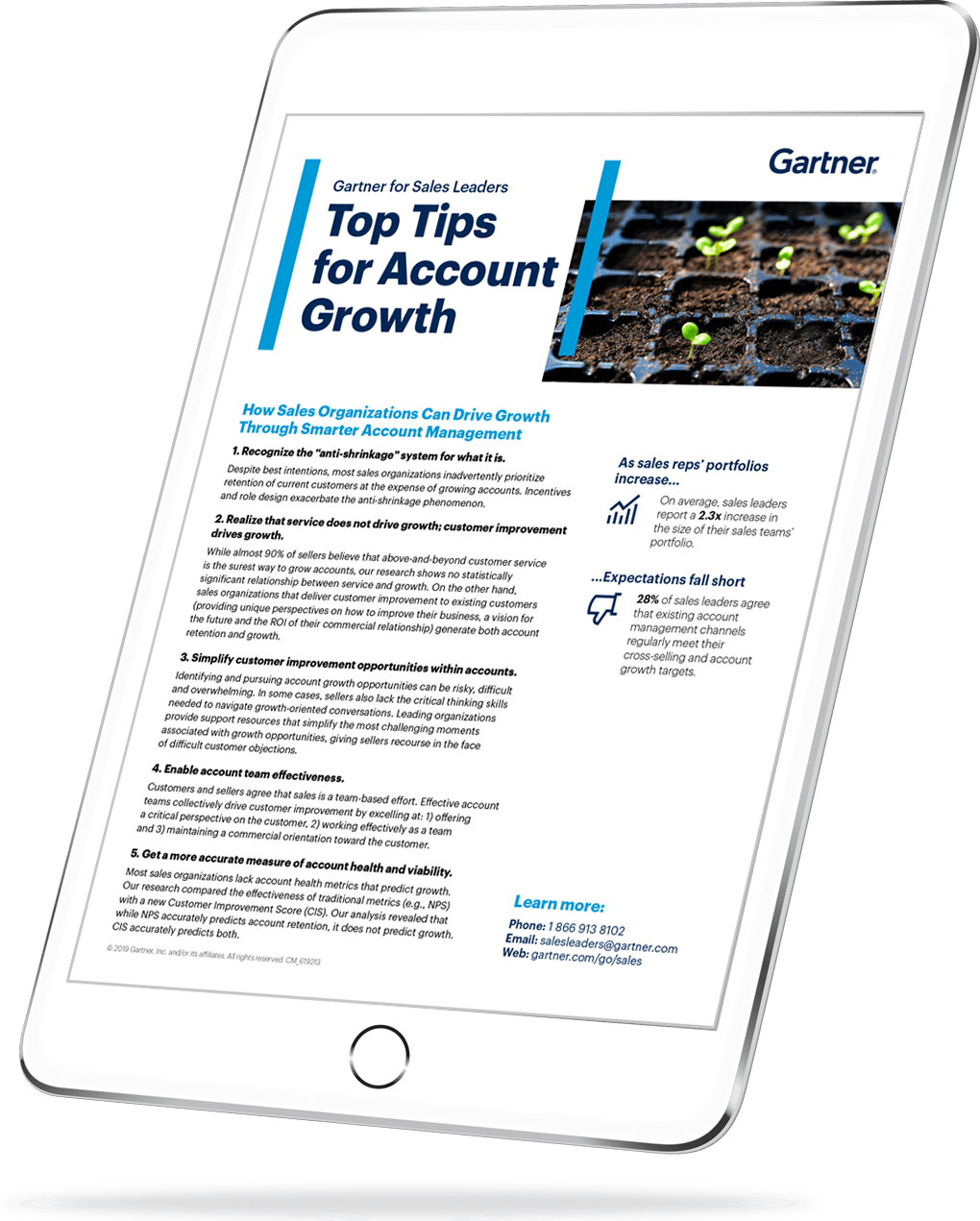 Drive Growth Through Smarter Account Management