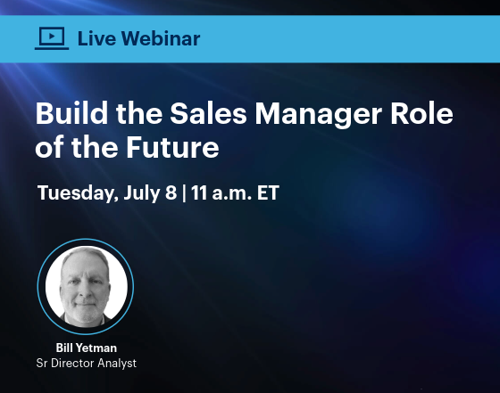 Gartner for Sales Leaders