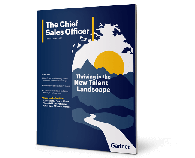 Actionable insights for forward-thinking sales leaders 3Q2022