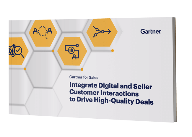 Build an Integrated Digital-Seller Experience | Gartner