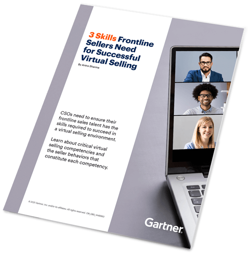 3 Virtual Selling Skills Needed for Success | Gartner